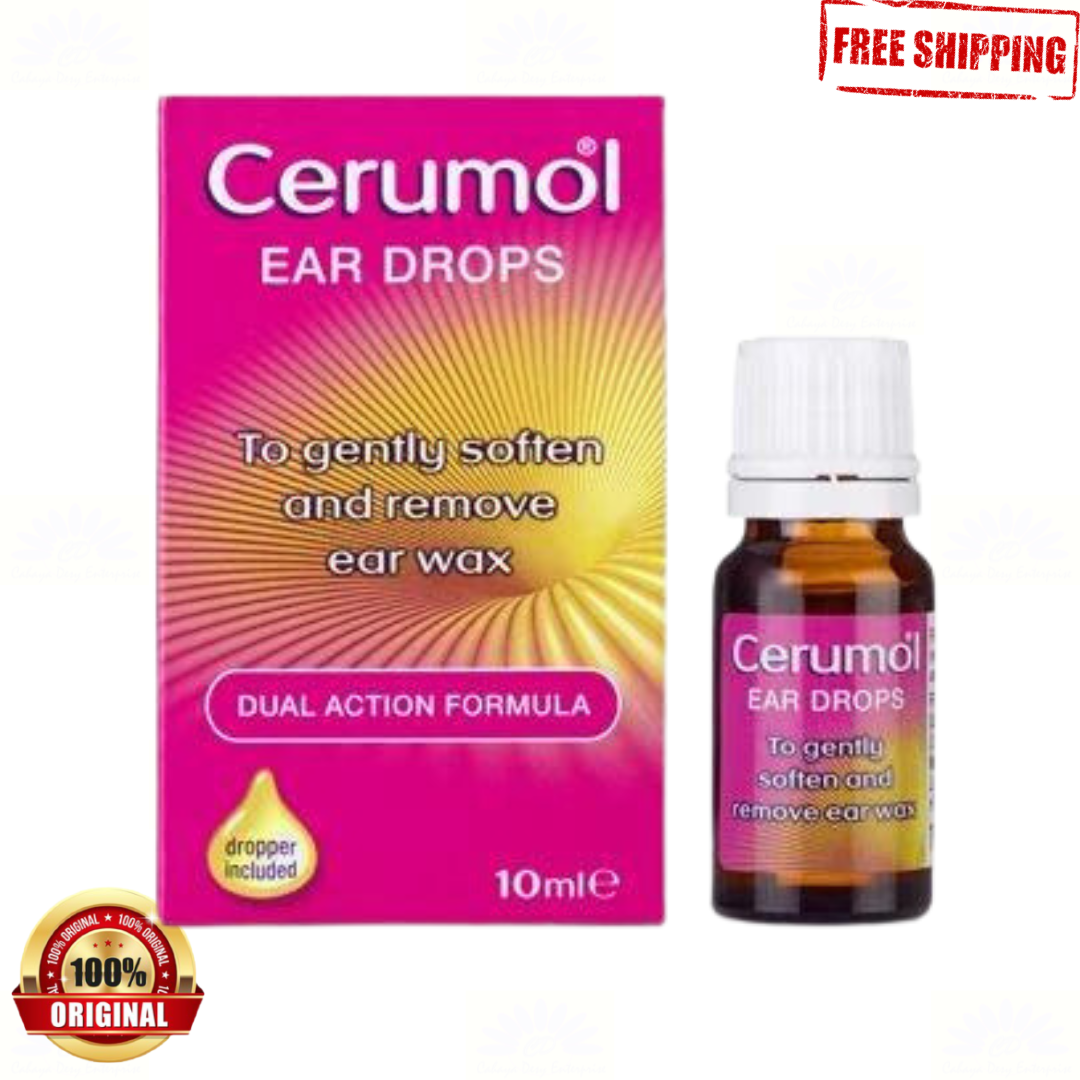 1 X Cerumol Ear Drops 10ml Wax Softener Soften & Remove Ear Wax | eBay