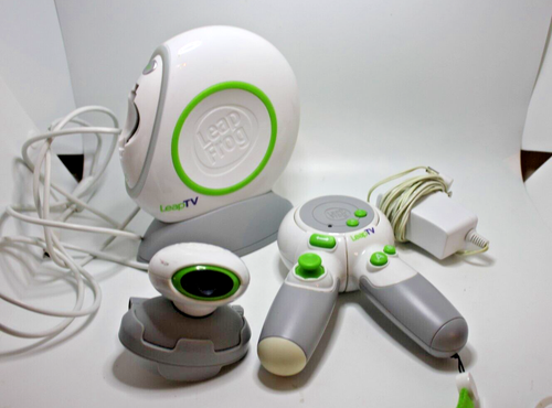 Leap Frog Leap TV Educational Video Gaming System With Accessories | eBay