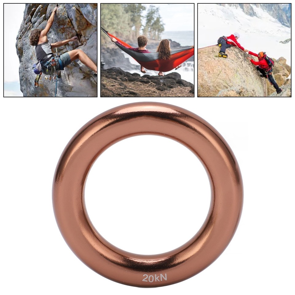 Climbing Rappel Ring Round Mountain Climbing O Ring For Tree Climbing ...