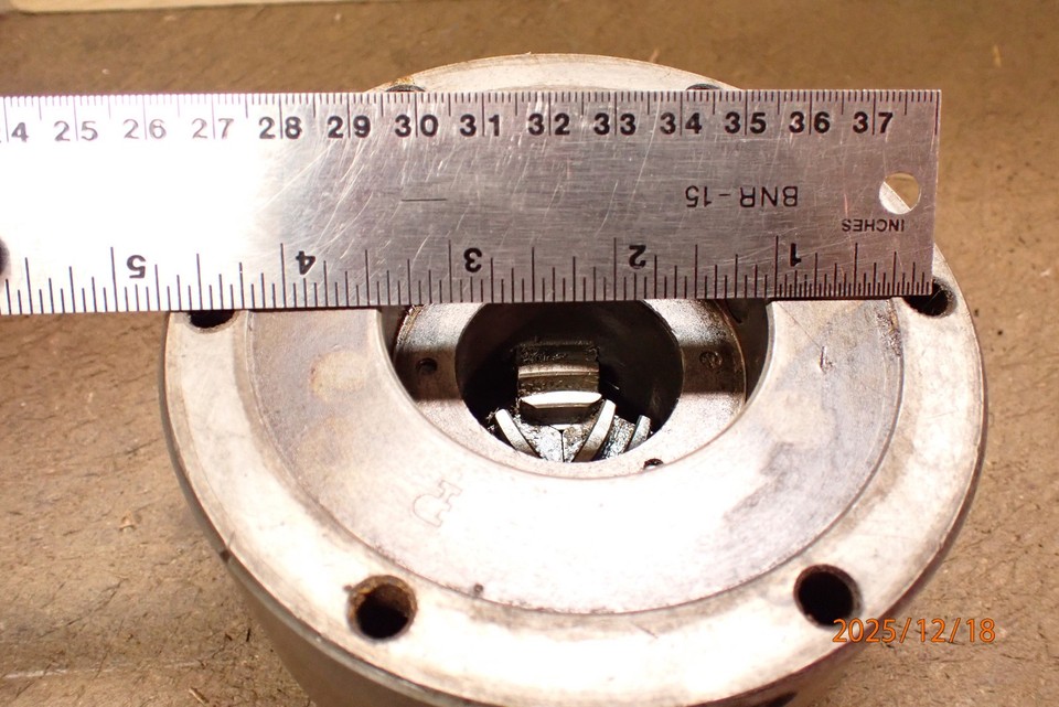 BUCK 2534 3 JAW AJUST-TRU SCROLL CHUCK FOR METAL LATHE | eBay