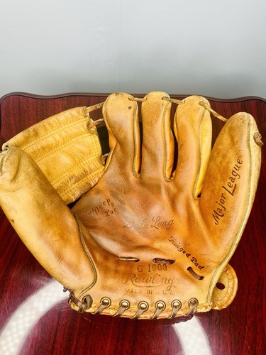 Rawlings G 1000 Major League Baseball Glove RHT Dale Long Hinged Pad ...