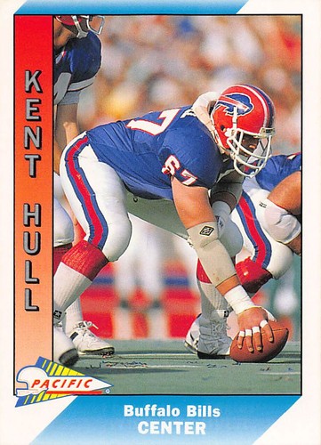 Kent Hull 1991 Pacific 23 Buffalo Bills Football Card | eBay