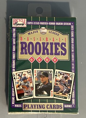 Sealed / Unopened US Playing Card Co 1993 Baseball Rookies Set. NIP ...