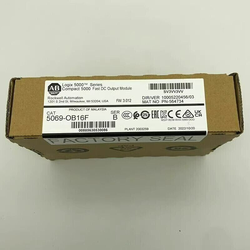 New AB 5069-OB16F Compact I/O 24V DC Output Module 5069OB16F US Free ...