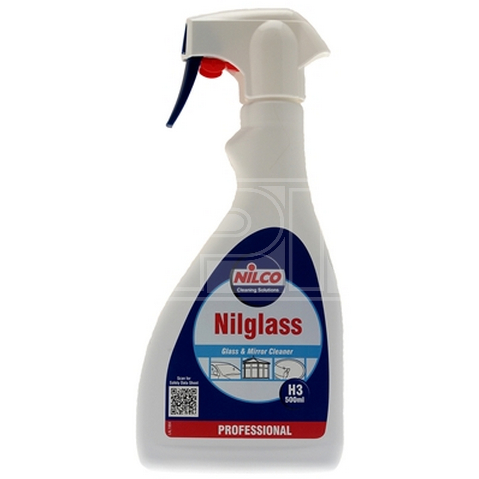 Nilglass Glass & Mirror Cleaner - 500ml - Smear Free - NILCO SVTN500GC ...