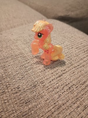 My Little Pony Mini Glitter Pony Applejack | eBay