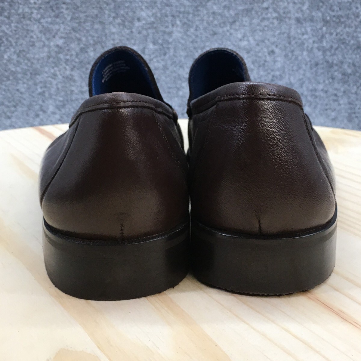 Florsheim Shoes Mens 8 D Slip On Loafers Brown Leather Moc Florsheim Shoes Mens 8 D Slip On Loafers Brown Leather Moc