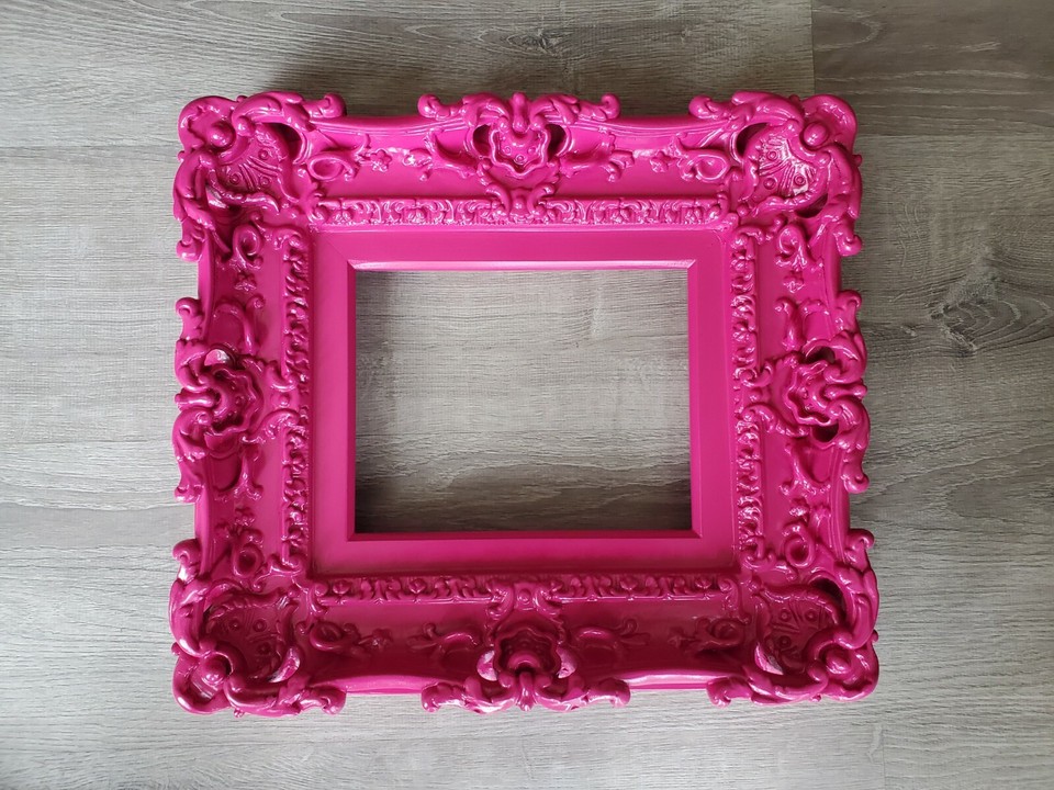 8x10 Diva Pink Picture Frame, Baroque Art Wall Family Gift Frames | eBay