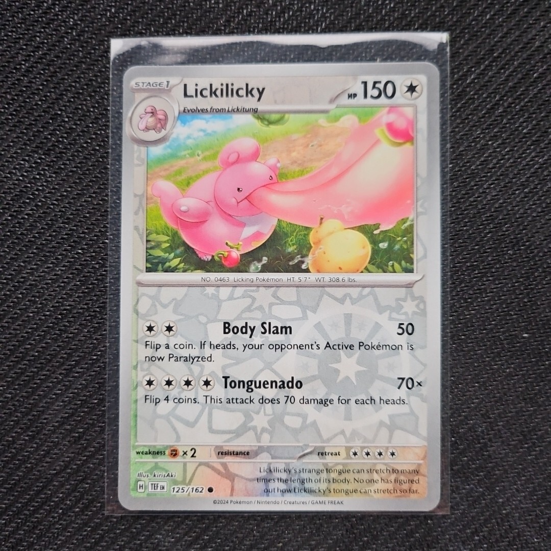 Reverse Holo Lickilicky 125/162 Common Temporal Forces | eBay