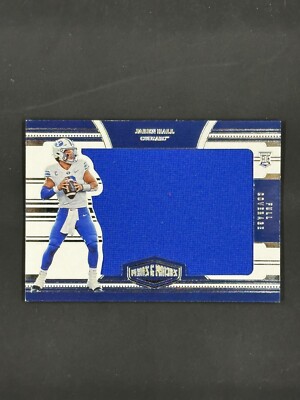 2023 Panini Plates and Patches Jaren Hall Patch Full Coverage RC SP # ...