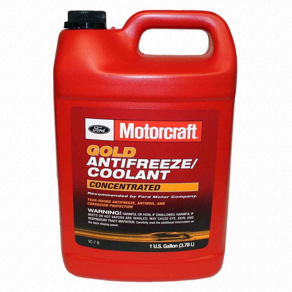 2x Engine Coolant Antifreeze GAS MOTORCRAFT VC-7-B Gold Concentrated ...