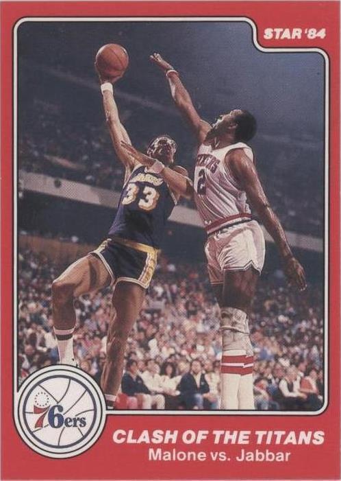 1983-84 Star Philadelphia 76ers 1982-83 NBA World Champions - Kareem ...
