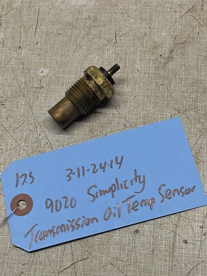 Simplicity Power Max 9020 Tractor Transmission Temperature Sensor | eBay