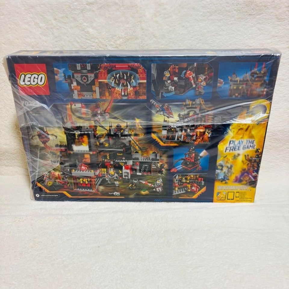 LEGO 70323 Nexo Knights Jestro's Volcano Lair 2016 Lava Monster ...