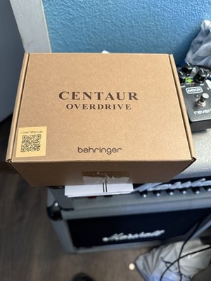 Behringer Centaur Overdrive Boost pedal - w/box- Original version | eBay