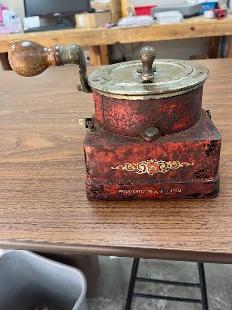 ANTIQUE CHECK PROTECTOR, PERFORATOR, BEEBE, MFG, LATE 1800'S, WORKS ...