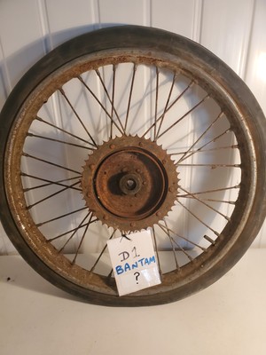 Bsa Bantam D1/D3 19" Rear Wheel For Restoration | eBay UK