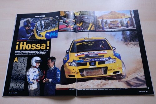 Rallye Racing 02/2000 Seat Cordoba WRC E2 mit 300PS im Tracktest auf 4 ...