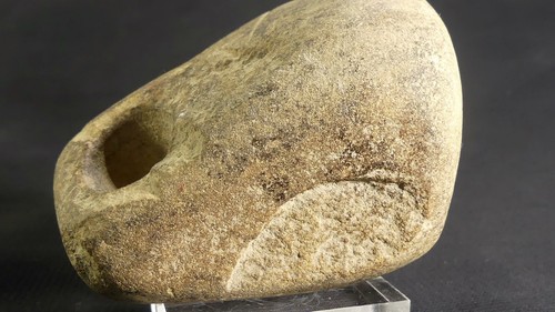 X-RARE Hopewell Culture, Mound Builders Shaman's Charmstone w ...