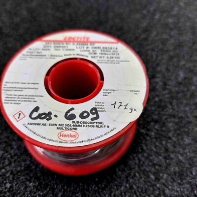 Bobine de Soudure 171gr Loctite 362 en 5c 0.46mm RF core: 5C Ersin 362 ...