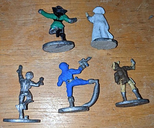 Champions 25mm Lead Miniatures Assorted Lot of Five #2 Grenadier Models ...