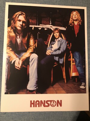 Hanson 1997 glossy 8 X 10 promo photo | eBay