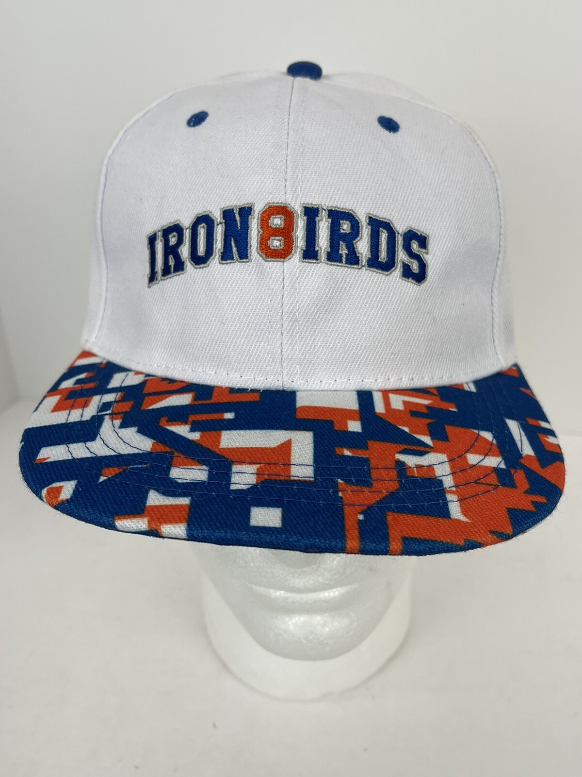 BASEBALL Adjustable Cap: Aberdeen Ironbirds Strapback White - Minor ...