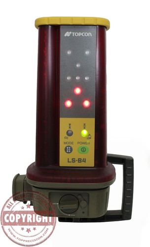 TOPCON LS-B4 LASER RECEIVER,BACKHOE,DOZER,TRIMBLE,SPECTRA,APACHE ...