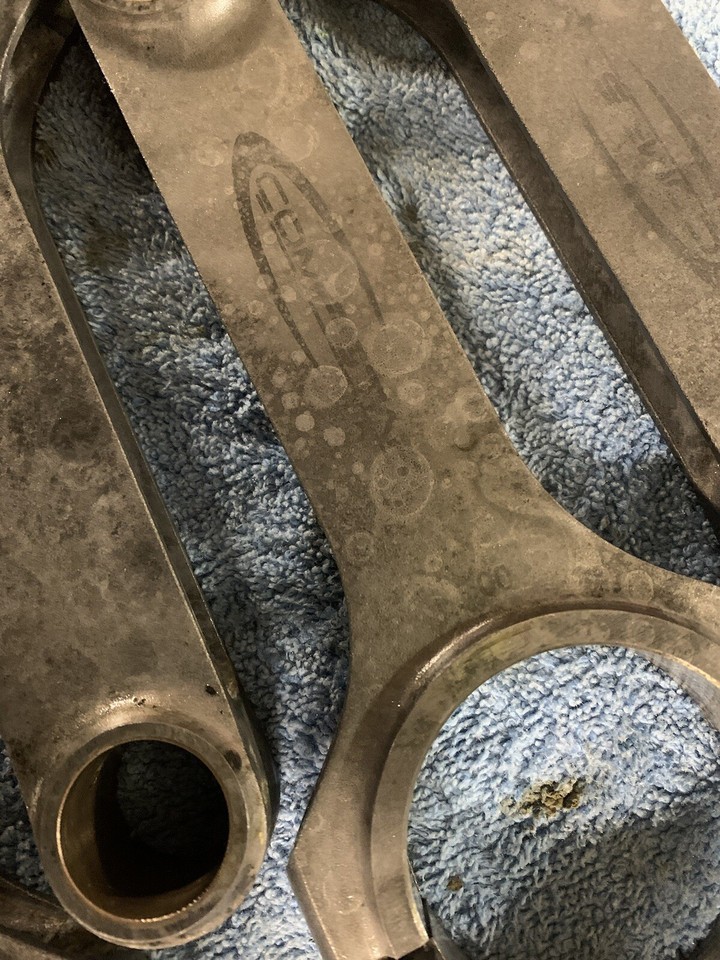 7x Callies 6.700” CSB6700ES3B9AH Compstar Connecting Rod Big Block H ...