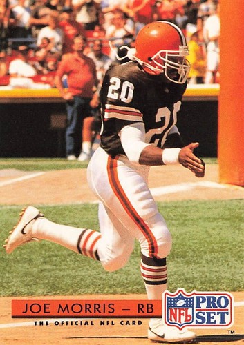 1992 Pro Set #143 Joe Morris Cleveland Browns | eBay