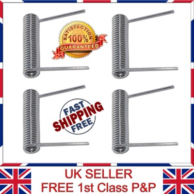 4 Letter Box letter plate Replacement Springs Sizes 3/4" 1" 1 1/4" 1 1/ ...