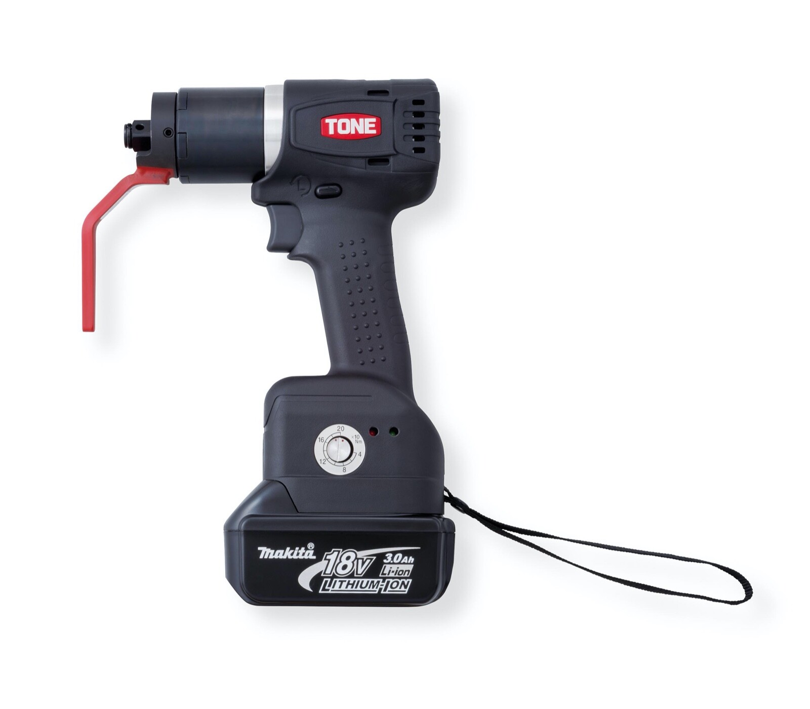 TONE 18V 1/2" sq 40-200Nm Torque control Cordless Nut Runner CST20 Body ...