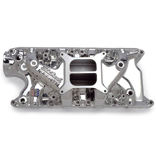 Edelbrock 2121-CP Performer Ford Small Block 302 Intake Manifold Chrome ...