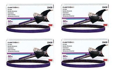 3M Cubitron II33439 786F Series File Belt, 3/8 in W x 13 in L (3M 33439 ...