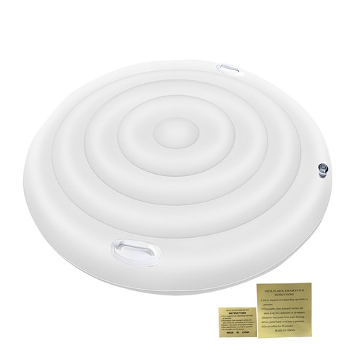 Hot Tub Covers 5.25ft Round Inflatable Hot Tub Cover Round Foldable ...