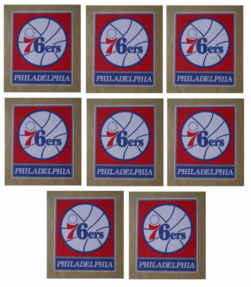 Philadelphia 76ers NBA Basketball Decal Stickers Team Logo Design ...