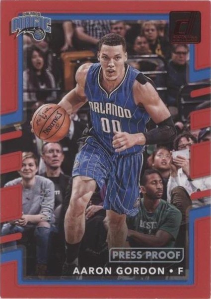 2017-18 Panini Donruss - Press Proof Red #106 Aaron Gordon /75 for sale online | eBay