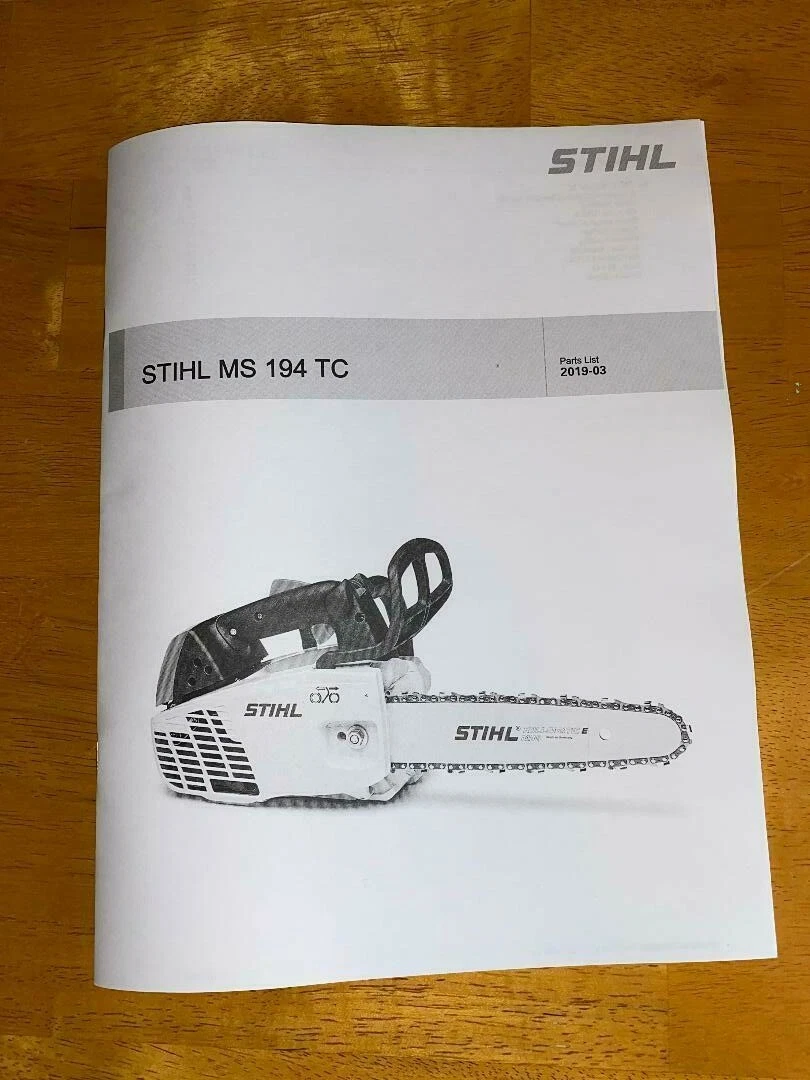 Stihl Chainsaw Parts Diagram