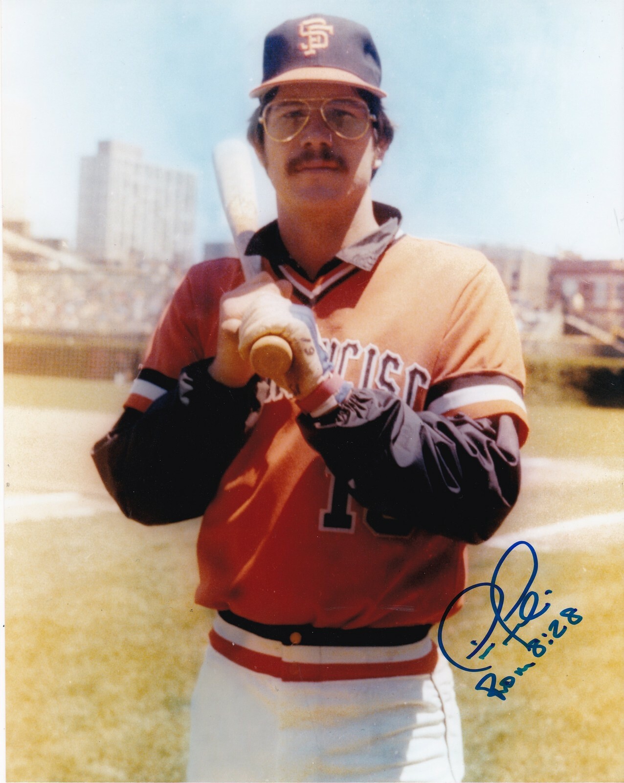 TIM FOLI SAN FRANCISCO GIANTS ACTION SIGNED 8x10 | eBay