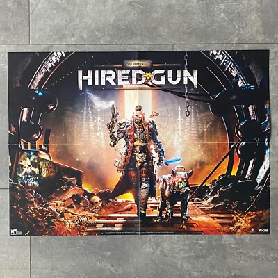 Necromunda Hired Waffe Storm Boden Doppelseitig Poster Warhammer 40K ...