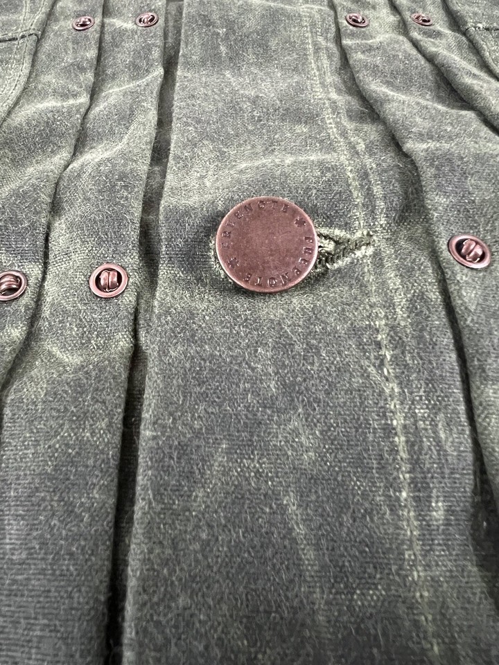 FREENOTE CLOTH RIDERS JACKET WAXED CANVAS OLIVE XL NWT LAST ONE | eBay