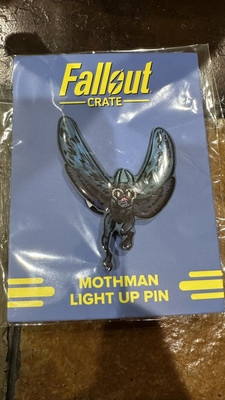 Mothman Light up Pin | eBay