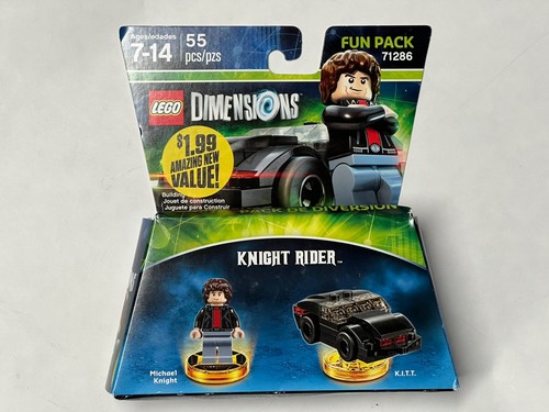 LEGO Dimensions 71286 Knight Rider Fun Pack Michael Knight And K.I.T.T ...