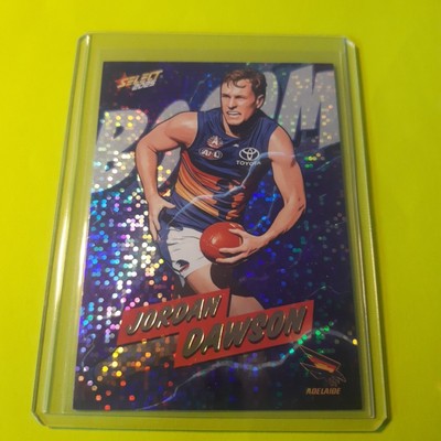 2025 Footy Stars Boom Holograph Jordan Dawson Adelaide Crows BMH1 #28/ ...