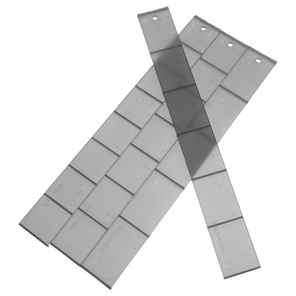 Cake Roll Dividing Ruler Icing Measuring Tool Cookie Division Molds ...