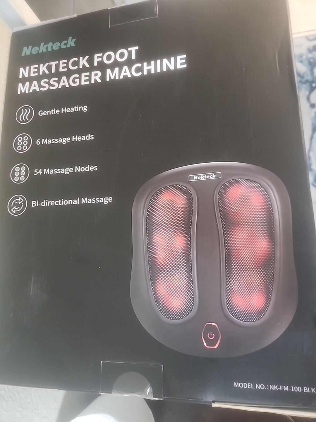 nekteck foot massager machine | eBay