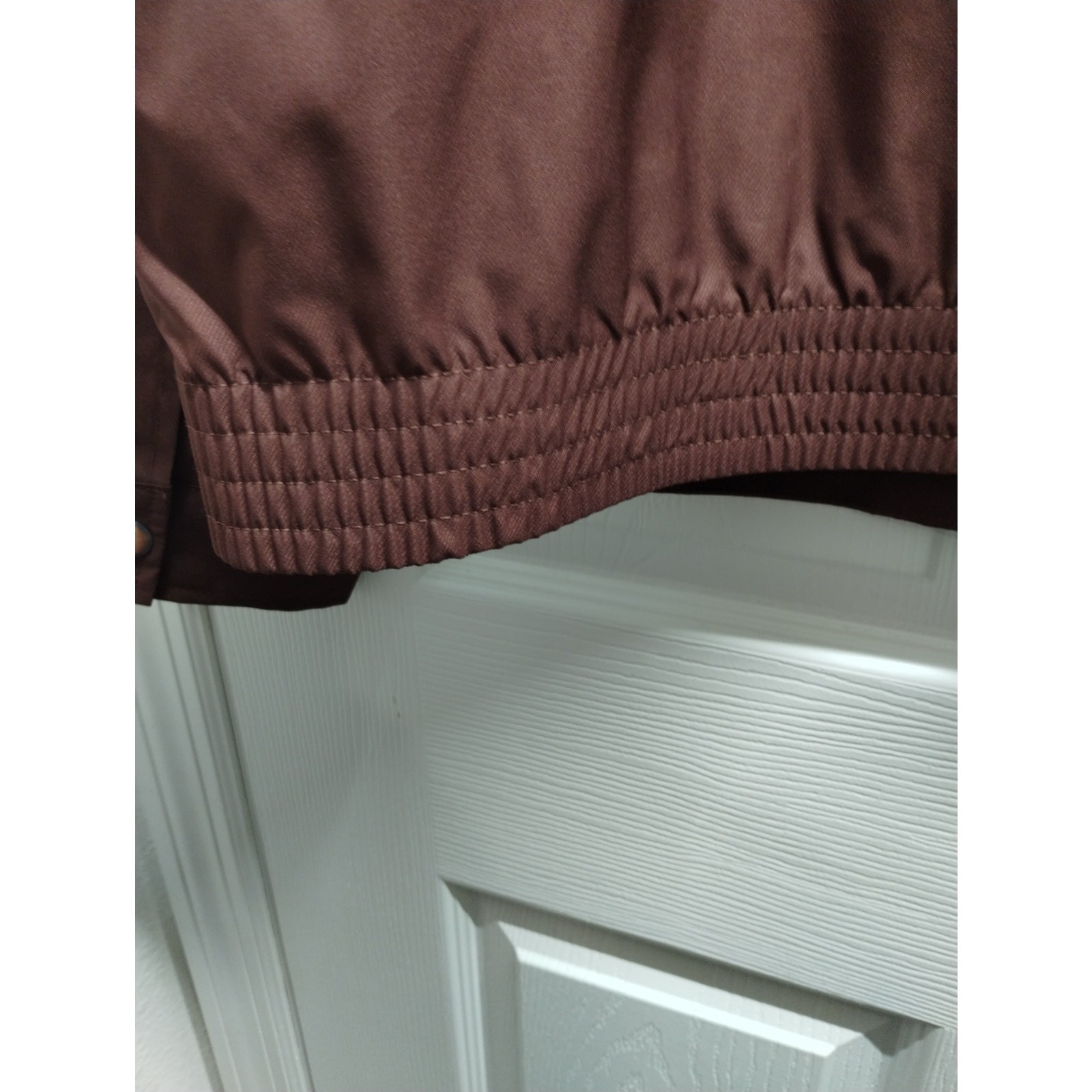 Goodfellow & Co NWT Men's Size XXL Brown Zip-Up Collared Utility ...
