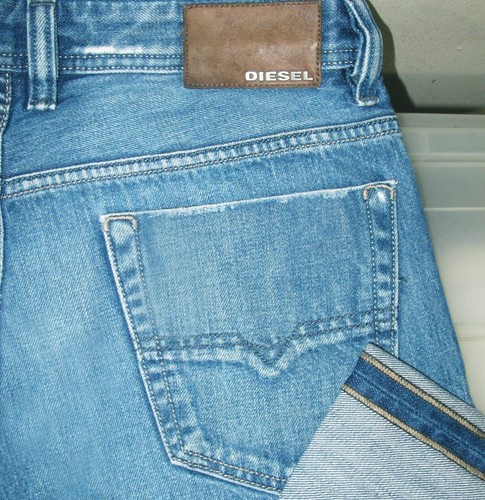 *HOT AUTHENTIC Men's DIESEL VIKER 73J STRAIGHT DISTRESS Jeans 30 x34 ...