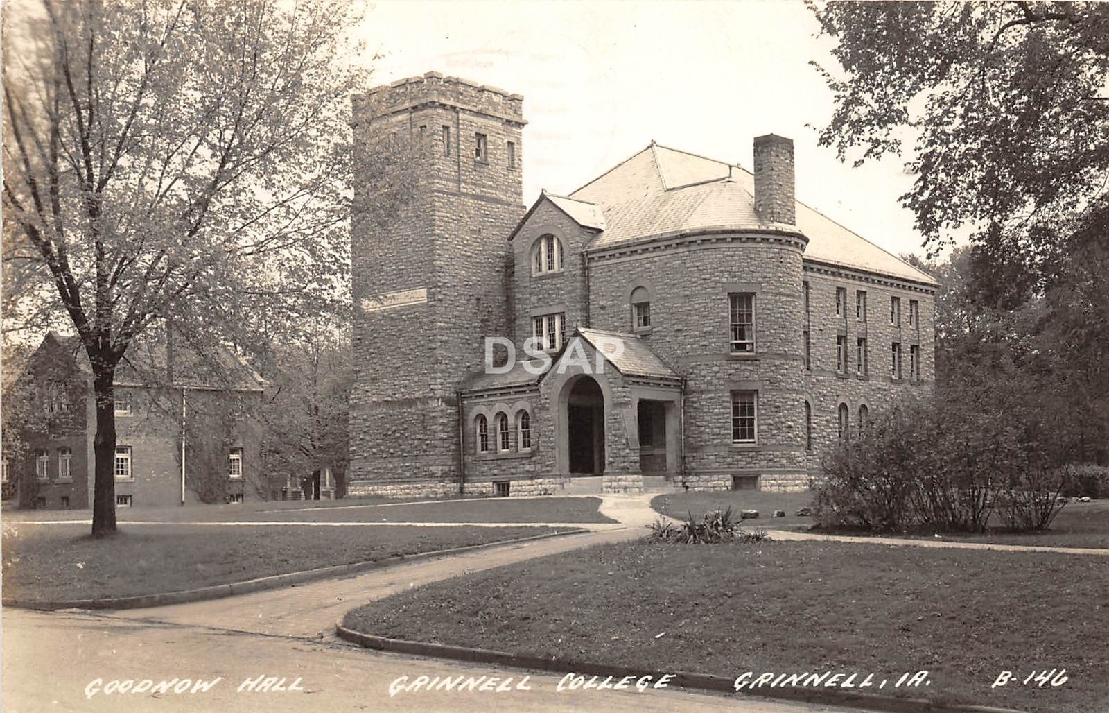 C51/ Grinnell College Iowa Ia Real Photo RPPC Postcard c40s Goodnow ...
