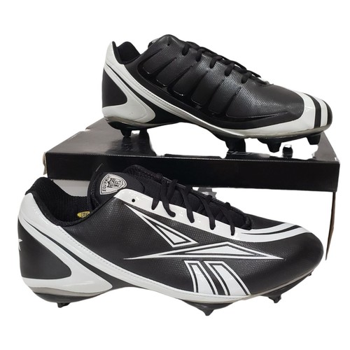 Reebok Equipment NFL Pro BurnerSpd Low SD3 Black/White - Size 14 | eBay